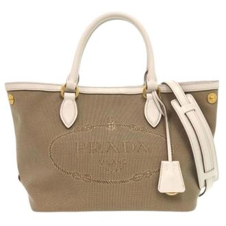 Prada Damen, Pre-Owned, Beige, ONE SIZEGr&ouml;&szlig;e