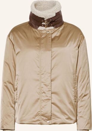 Joop Jacke Orietta Mit Teddyfell-Kragen braun
