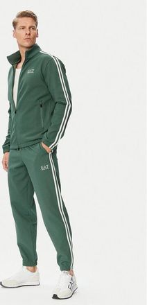 Emporio Armani Jogginganzug 7M002490 AF26309 U7317 Gr&uuml;n Regular Fit