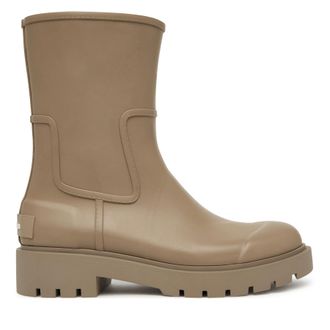 Calvin Klein Jeans Gummistiefel Calvin Klein Jeans Mid Rainboot Rubber YW0YW02004 Braun