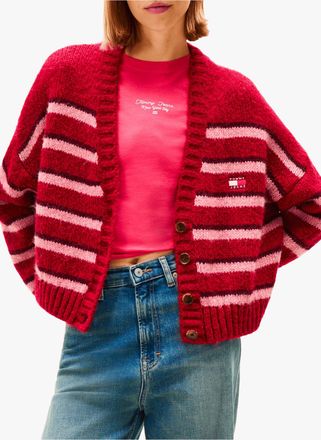 Tommy Hilfiger Cardigan ray&eacute; en maille