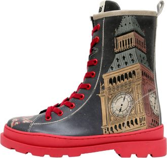 Dogo Schn&uuml;rstiefel DOGO Gisele - Its the Time for London