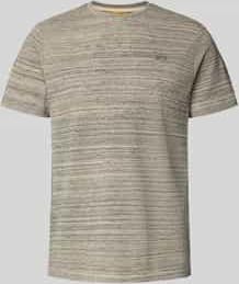 Camel Active Regular Fit T-Shirt mit Rundhalsausschnitt Modell Melange
