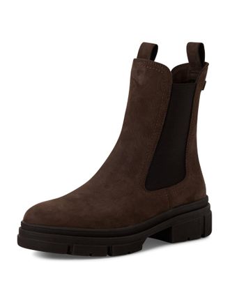 Tamaris Chelsea Boots Chelsea Boot Damen 1-25901-41 3B2 Echtleder in braun