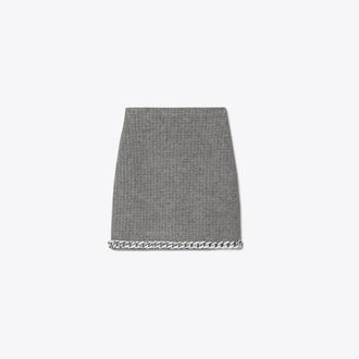 Tory Burch Minirock mit Zierkette