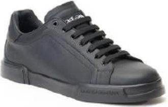 Dolce & Gabbana Homme, Chaussures, Noir, Taille: 41 EU Baskets Noires pour Homme