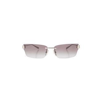 Balenciaga Gossip Rectangle Sonnenbrille - - Accessories - Damen - Grau - ONE SIZE