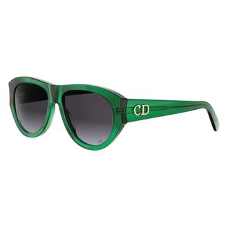 Dior Glow A1I Sonnenbrille - - Accessories - unisex - Gr&uuml;n - 55 MM