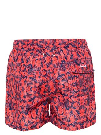 Kiton Womens Graphic-Print Swim Shorts Ss24 M