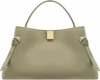 Yuzefi Femme, Sacs, Vert, Taille: ONE Size Gyoza Suede
