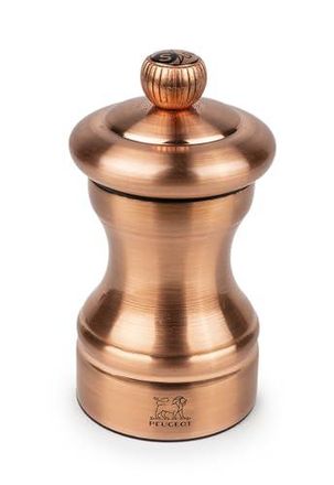 Peugeot Moulin à Sel Z Bistro Chef Cuivre 10 cm CHR - Réglage Classique - en Cuivre Revalorisé Labellisé PEFC - Fabrication Française