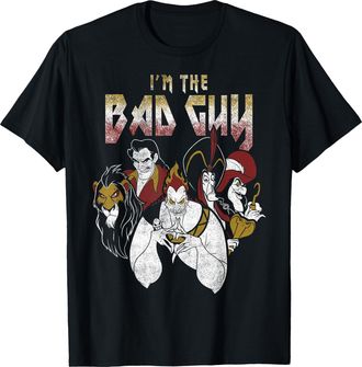 Disney Villains Im The Bad Guy Group Portrait T-Shirt