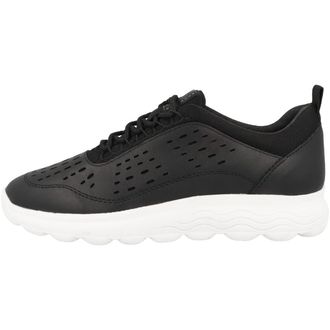 Geox Damen D SPHERICA Sneaker, Black, 38 EU