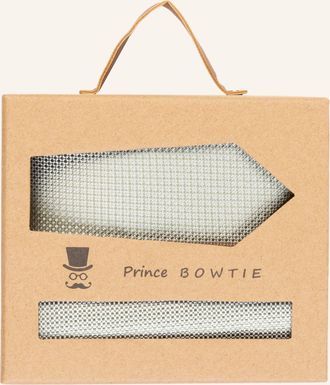 Prince Bowtie Prince Bowtie Set: Krawatte Und Einstecktuch gruen
