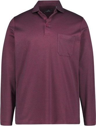 Ragman Herren Polo-Shirts rot