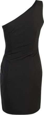 Pinko One-Shoulder Mini Dress - - Dresses - Damen - Schwarzk - L