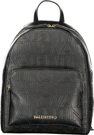 Mario Valentino Mario Valentino Schwarzer Polyurethan Damen-Rucksack
