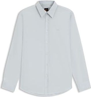BOSS Hommes Relegant 6 Chemise Regular en Popeline de Coton