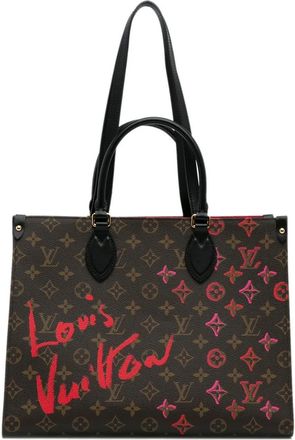 Louis Vuitton Hobo Bags - Limited Edition Monogram Fall In Love OntheGo Tote - Gr. unisize - in Braun - f&uuml;r Damen