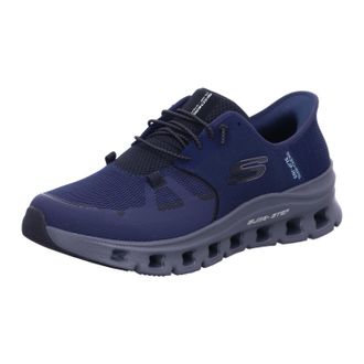 Skechers Glide-Step Pro Herren-Sneaker zum Reinschl&uuml;pfen, Marineblau/Anthrazit, 39 EU