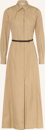 Max Mara Hemdblusenkleid Adunco braun