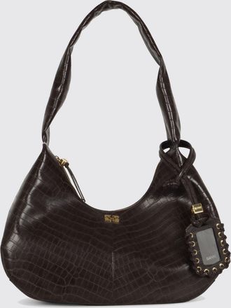 Ganni Schultertasche GANNI Damen Farbe Kakao