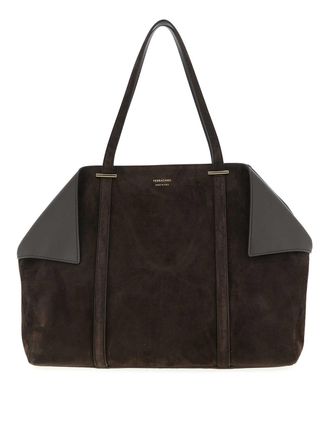 Ferragamo Sac Port&eacute; &Eacute;paule - Marron