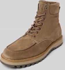 Marc O'Polo Schnürstiefel aus echtem Veloursleder