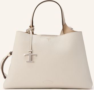 Tod's Tods Handtasche Florida Double weiss