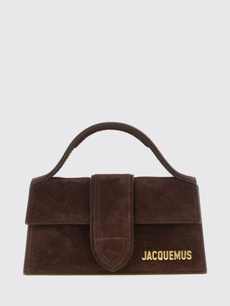 Jacquemus Bambino Handtasche aus Velours-Kalbsleder mit Schulterriemen