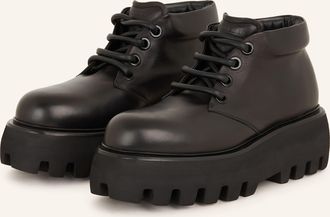 Alexander McQueen Mcqueen Schn&uuml;rer schwarz