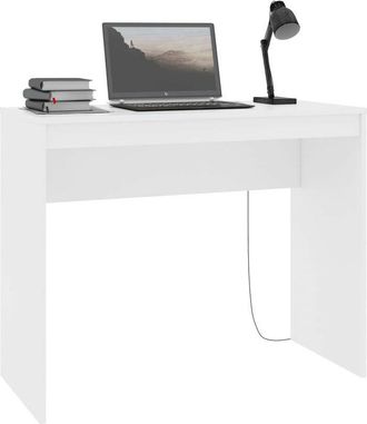 Les Tendances Bureau bois blanc Studano 90cm