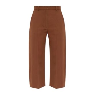 Marni Wollhose - - Trousers - Damen - Braun - S