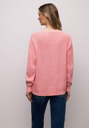 Street One Strickpullover mit V-Ausschnitt