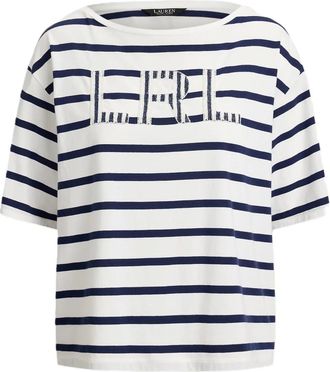 Ralph Lauren Femme, Tops, Multicolore, Taille: 40 FR Vauden Short Sleeve T-Shirt
