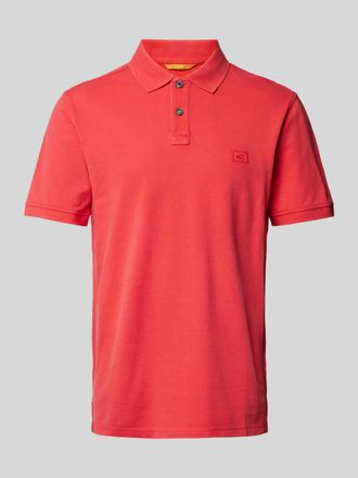 Camel Active Regular Fit Poloshirt mit Logo-Stitching