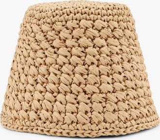 Loro Piana Jasmine rafia cloche hat - LORO PIANA - gender_Woman