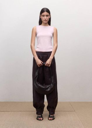 Mango Top ajust&eacute; 100 % laine rose - Femme - XS - MANGO