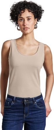 Street One Damen Basic Top in Unifarbe