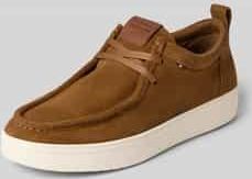 Tommy Hilfiger Sneaker aus echtem Leder mit Label-Patch