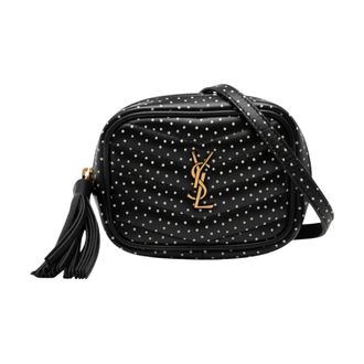 Saint Laurent Pre-owned Polka Dot Leather Crossbody Bag - - Pre-owned - Damen - Schwarzk - ONE SIZE