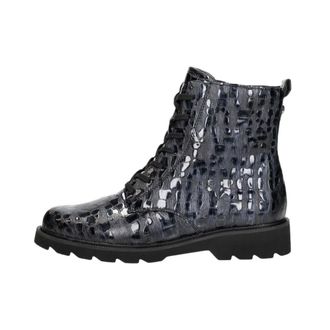 Remonte Bottes &agrave; lacets hautes - Femme - Chaussures - Bleu - Taille: 41 EU