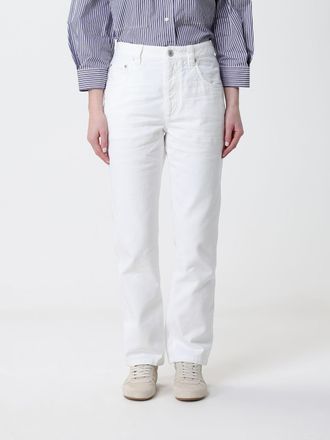 Brunello Cucinelli Jeans BRUNELLO CUCINELLI Femme couleur Blanc