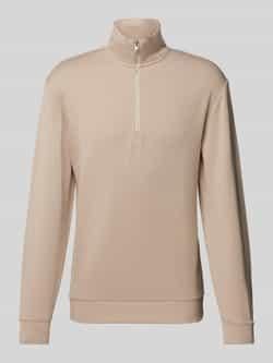 Selected Sweatshirt mit Troyer-Kragen Modell MANUEL