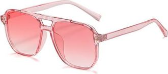 Generic Lunettes De Soleil D&eacute;coratives For Hommes Et Femmes, Id&eacute;ales For Les Vacances D&eacute;placements. Convient &Eacute;galement Aux Sports Plein Air(Pink)