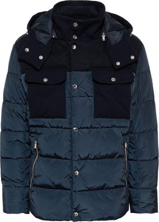 BOSS doudoune à design imperméable - Bleu