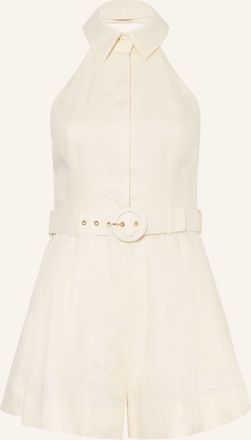 Zimmermann Leinen-Jumpsuit Awaken beige