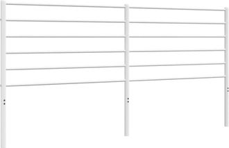 Generic Kopfteil aus Metall, Horizontale Stange mit Beindesign, Einfache Montage f&uuml;r Twin-, Full-, Queen- und King-Size-Betten (193 cm)
