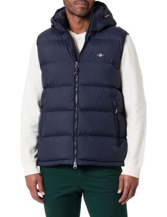 GANT Herren Active Cloud Vest Jacke, Evening Blue, XXL