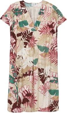 Le Chat Camelia 740, Kaftan imprim&eacute; Fleurs en 100% Viscose